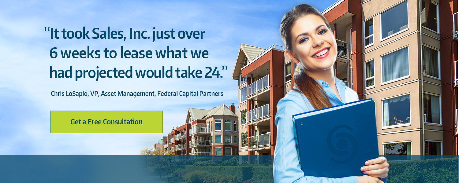 Leasing Experts for Multifamily Owners and Operators | Sales Inc.